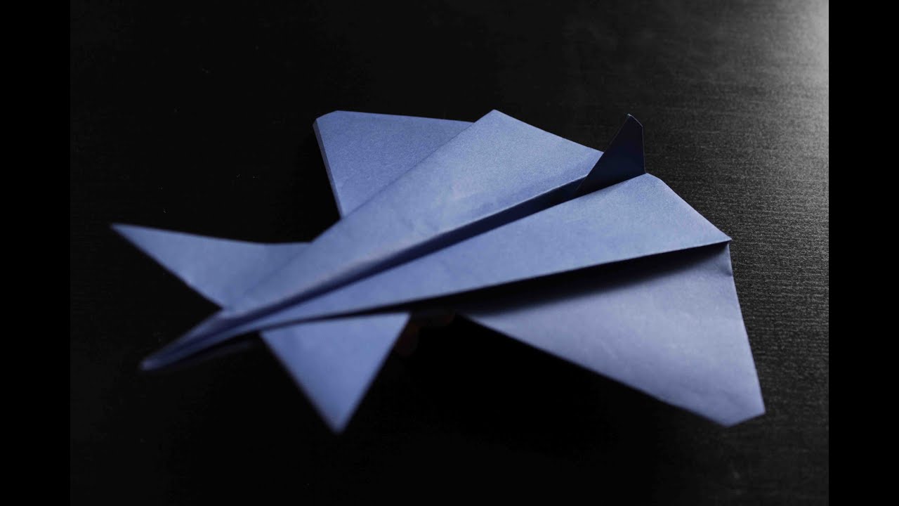 How to make a cool paper plane origami: instruction| Alien - YouTube