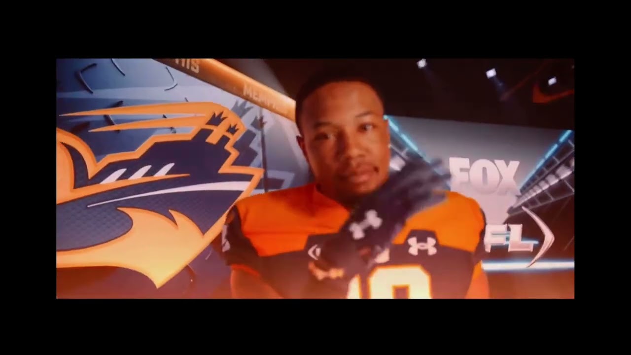 UFL Football on FOX Sports intro Memphis at Michigan - YouTube