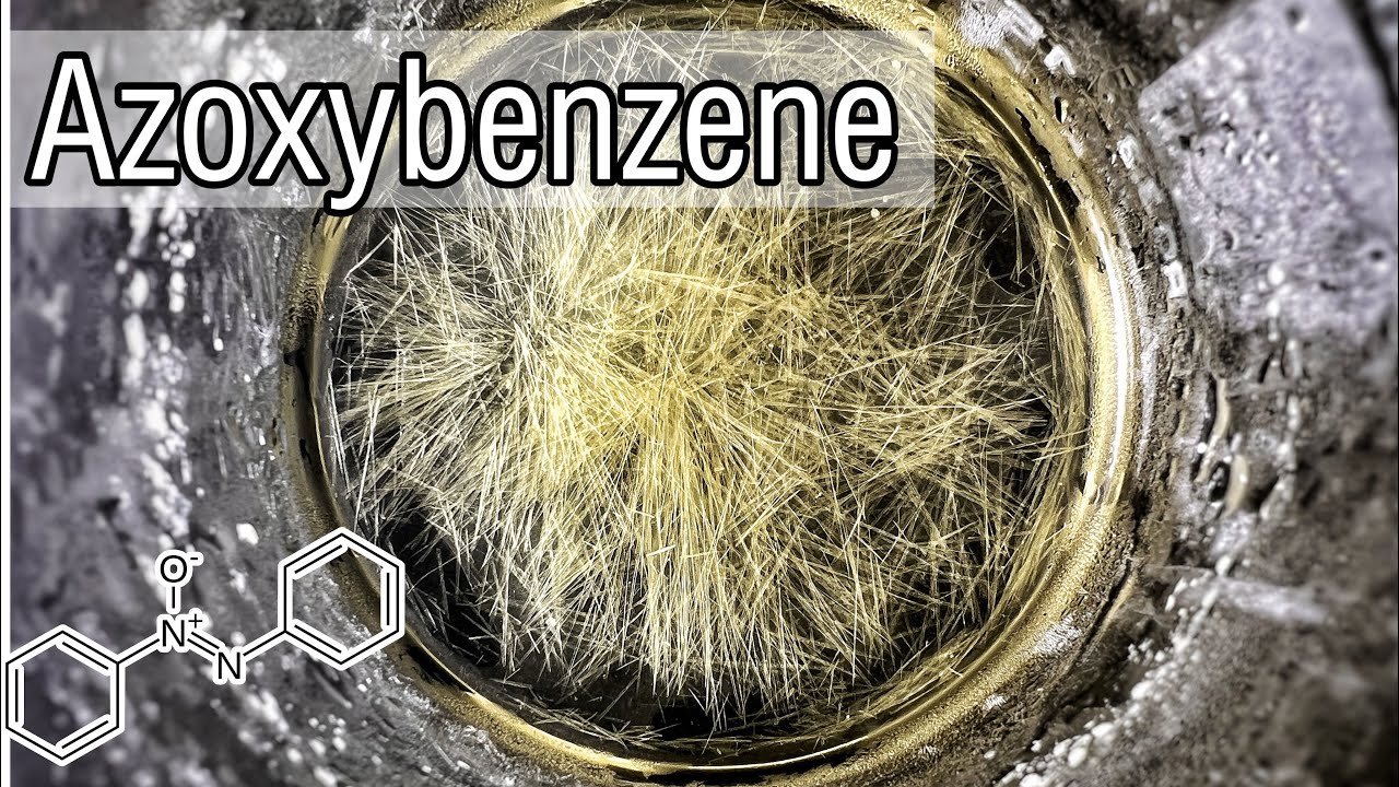 Azoxybenzene : Organic Synthesis - YouTube