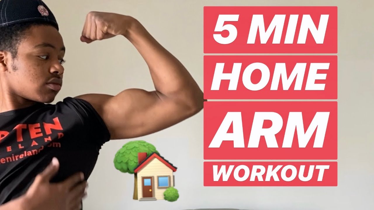 5 Min. Calisthenics Arm Workout At Home | BEGINNER/INT/ADVANCED - YouTube
