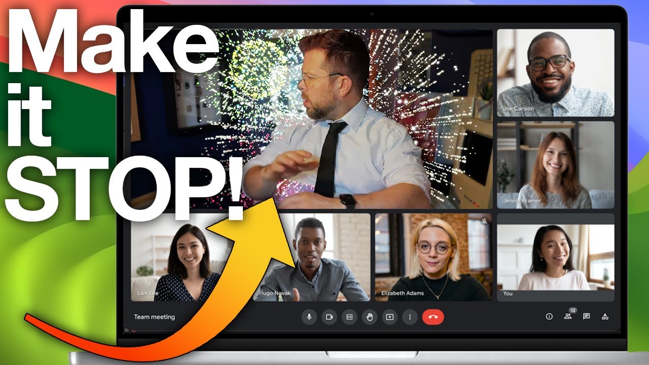 STOP Fireworks & Gesture Reactions on Zoom Calls - YouTube