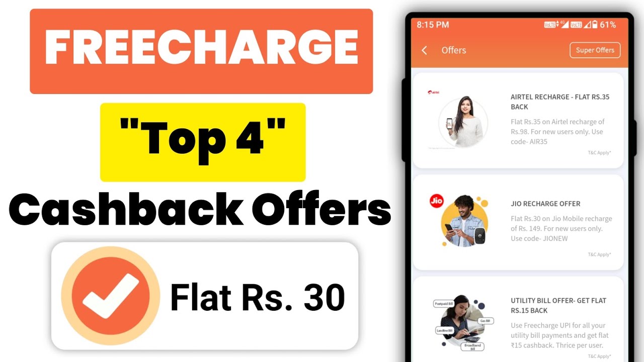 freecharge cashback offer today || freecharge mobile recharge cashback ...