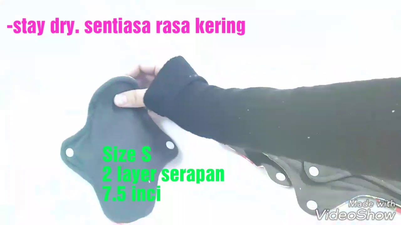 Pad Kain Wanita / Cloth Pads - YouTube