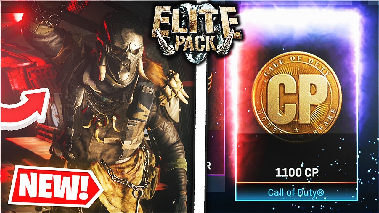 NEW ELITE PACK Bundle Gives FREE 1100 COD POINTS 😍 on COLD WAR WARZONE ...