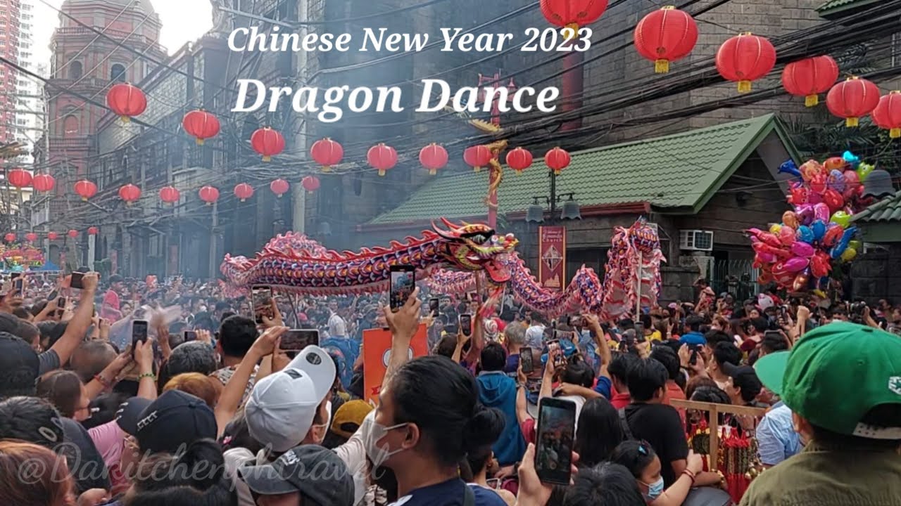 Dragon and Lion Dance l Chinese New Year 2023 l Binondo Manila ...