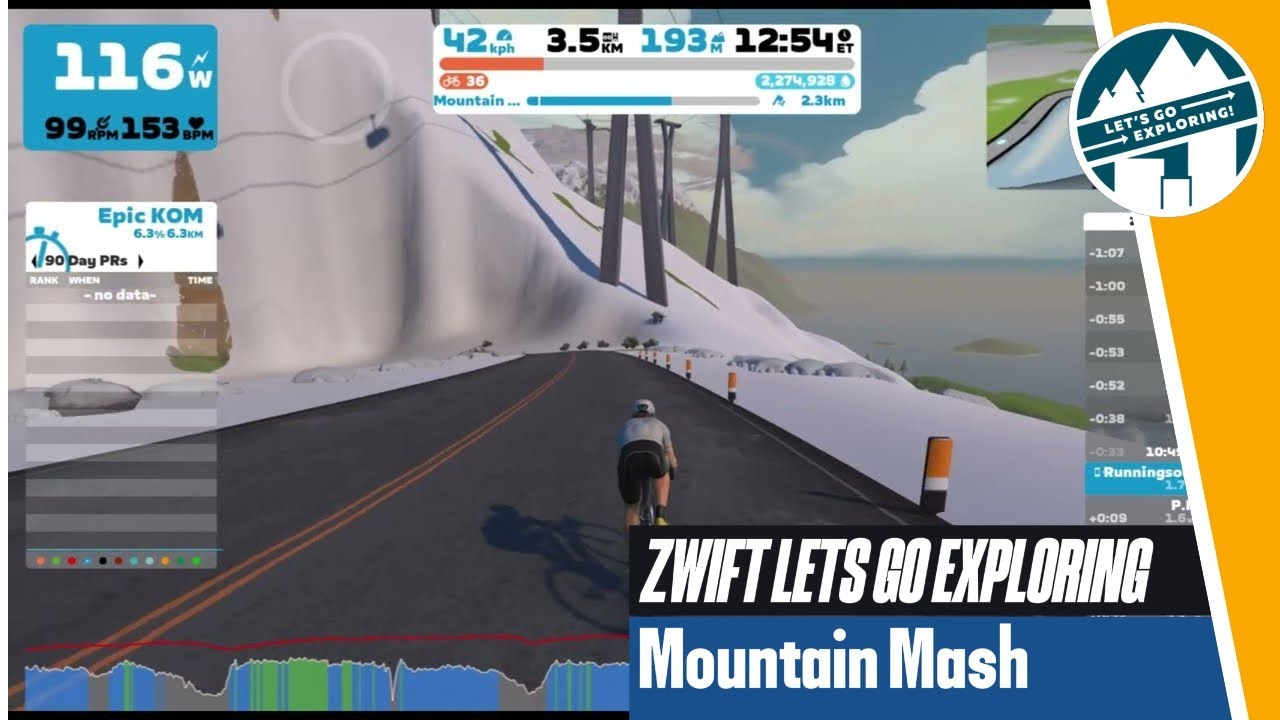 Conquering the Epic KOM Reverse: Mountain Mash Cycling Adventure - YouTube