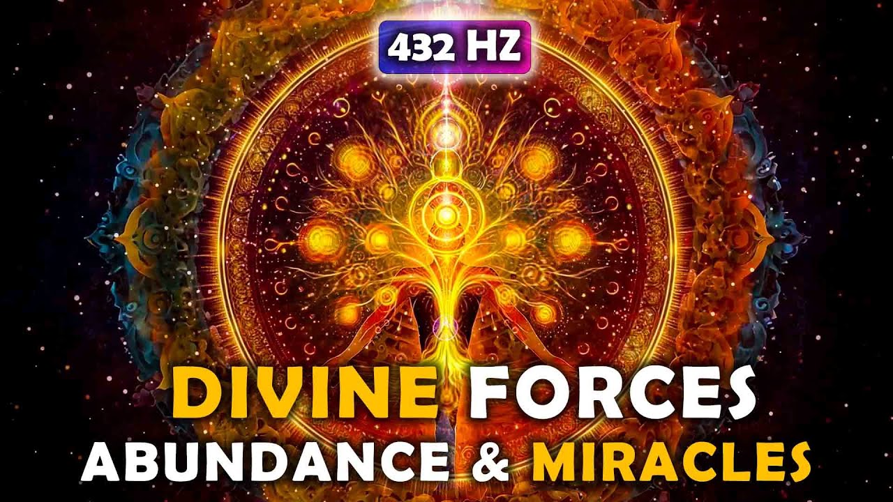 432 Hz Receive The DIVINE FORCES ! WEALTH Align with ABUNDANCE & MIRACLES ! Open All WAYS ...