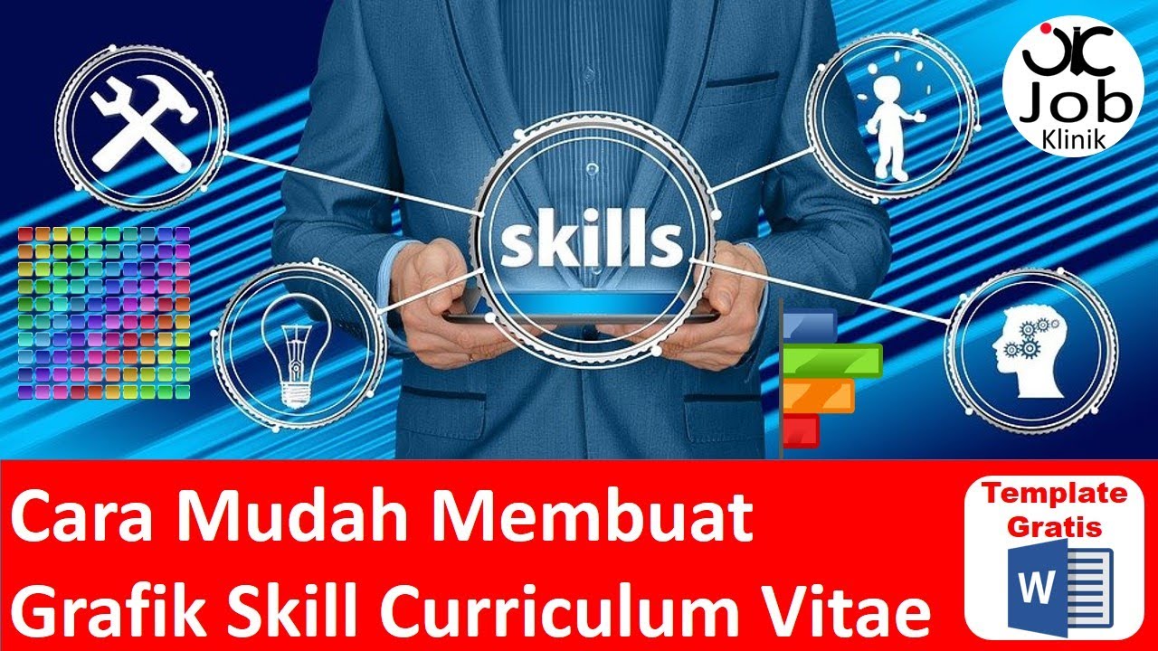 Cara Mudah Membuat Grafik Skill Curriculum Vitae - YouTube