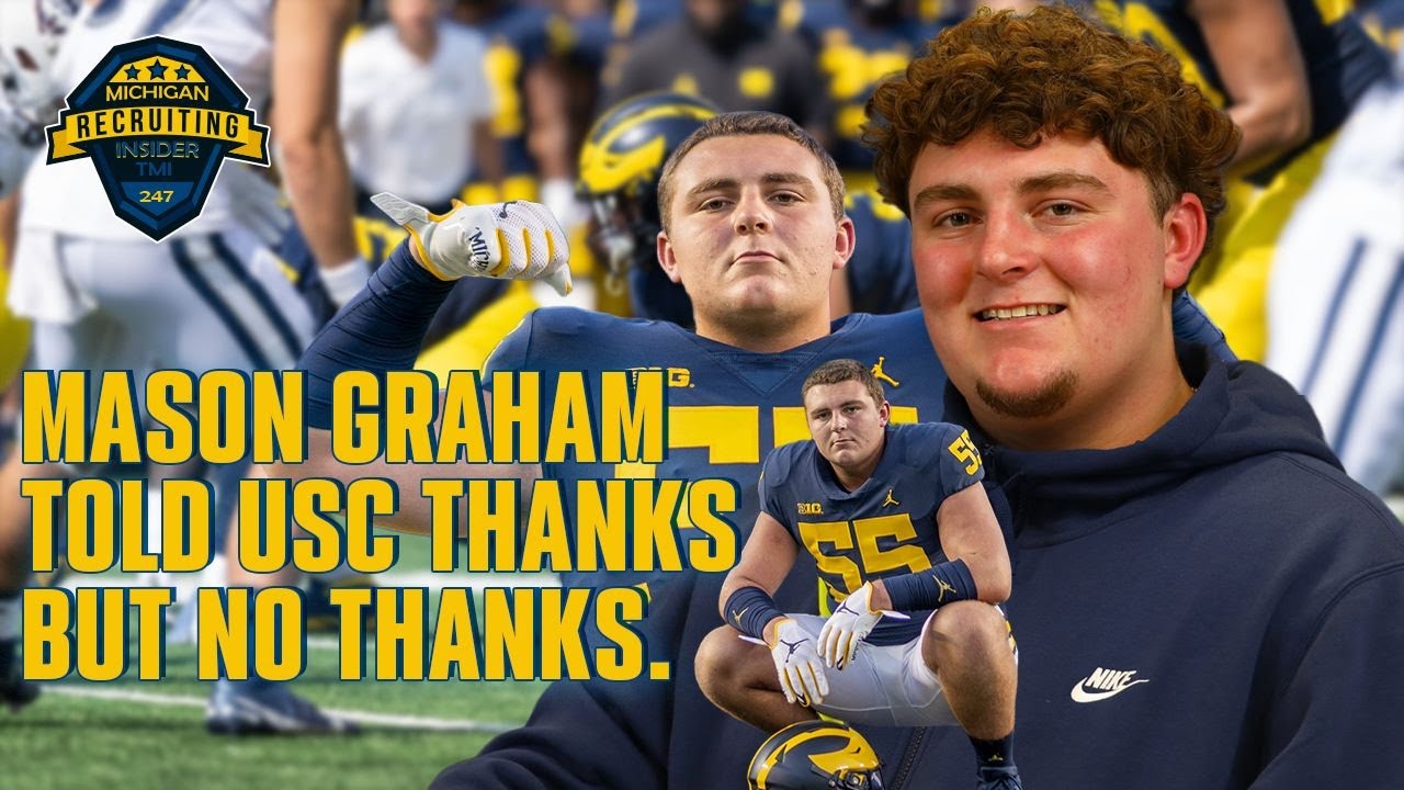 That time Mason Graham told USC' thanks, but no thanks... - YouTube