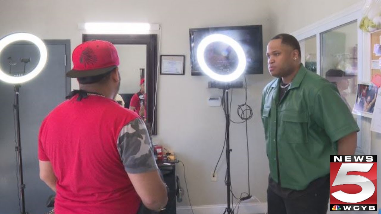 Aaron Cole promotes new album with free haircuts in Bristol barbershop ...