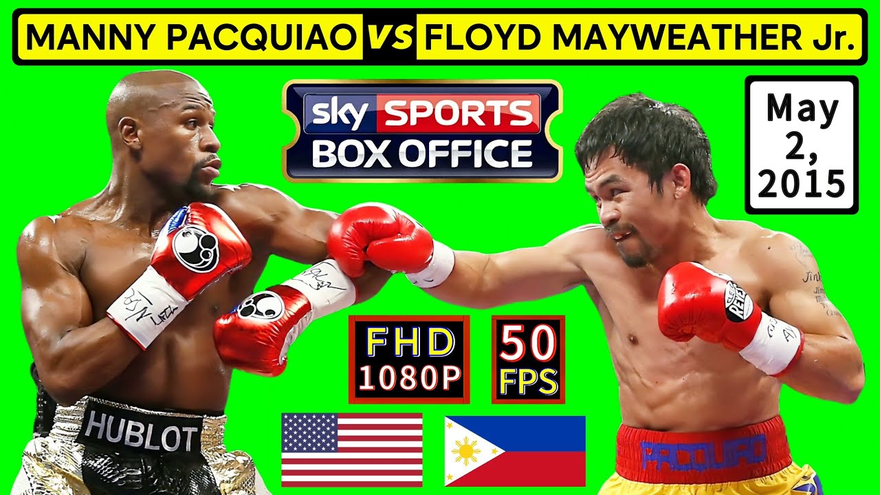 (65) | Manny Pacquiao 🇵🇭 VS 🇺🇸 Floyd Mayweather Jr. | May 2, 2015 | SKY ...