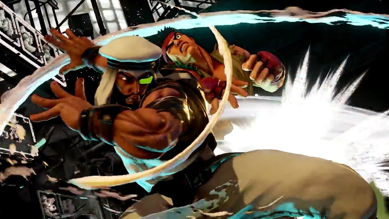 Street Fighter V Presents An Introductory Moment Starring Rashid - YouTube