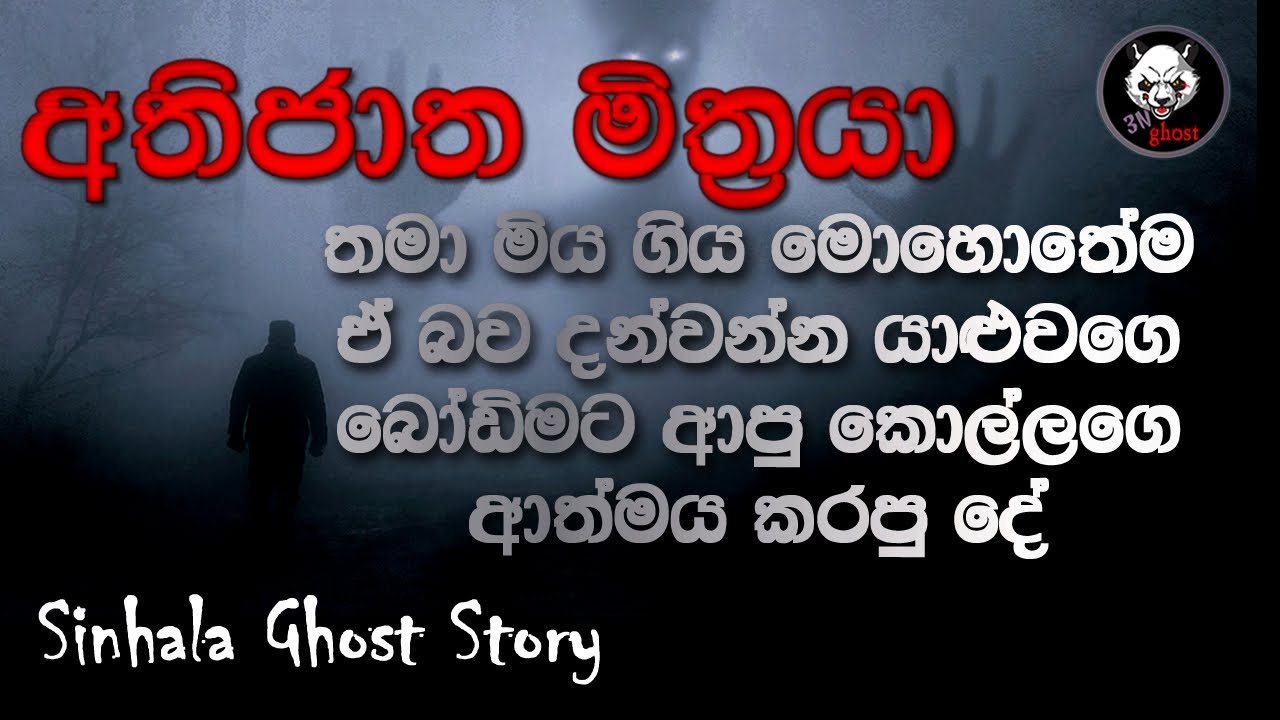 Holman Katha 👽 අතිජාත මිත්‍රයා (සත්‍ය කතාවක්) Ghost Story Episode 51 ...
