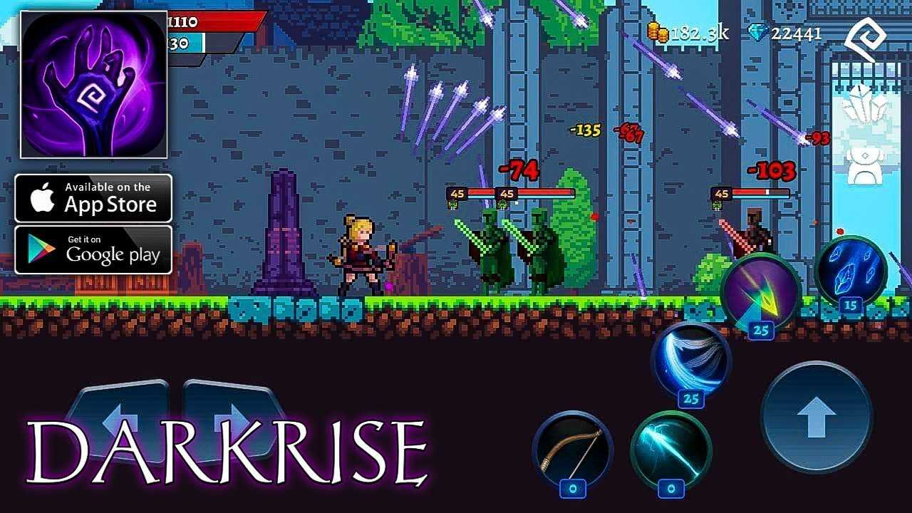 Darkrise - Pixel Action RPG - YouTube
