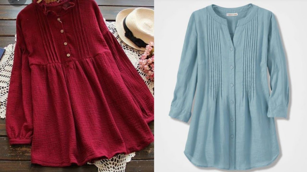tunic tops for girls|beautiful tunic designs ideas - YouTube