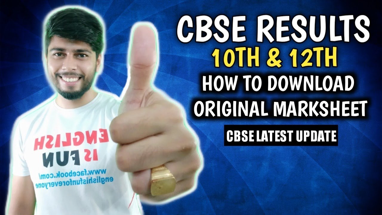 How to Download CBSE Result (CBSE LATEST RESULT UPDATE) - YouTube