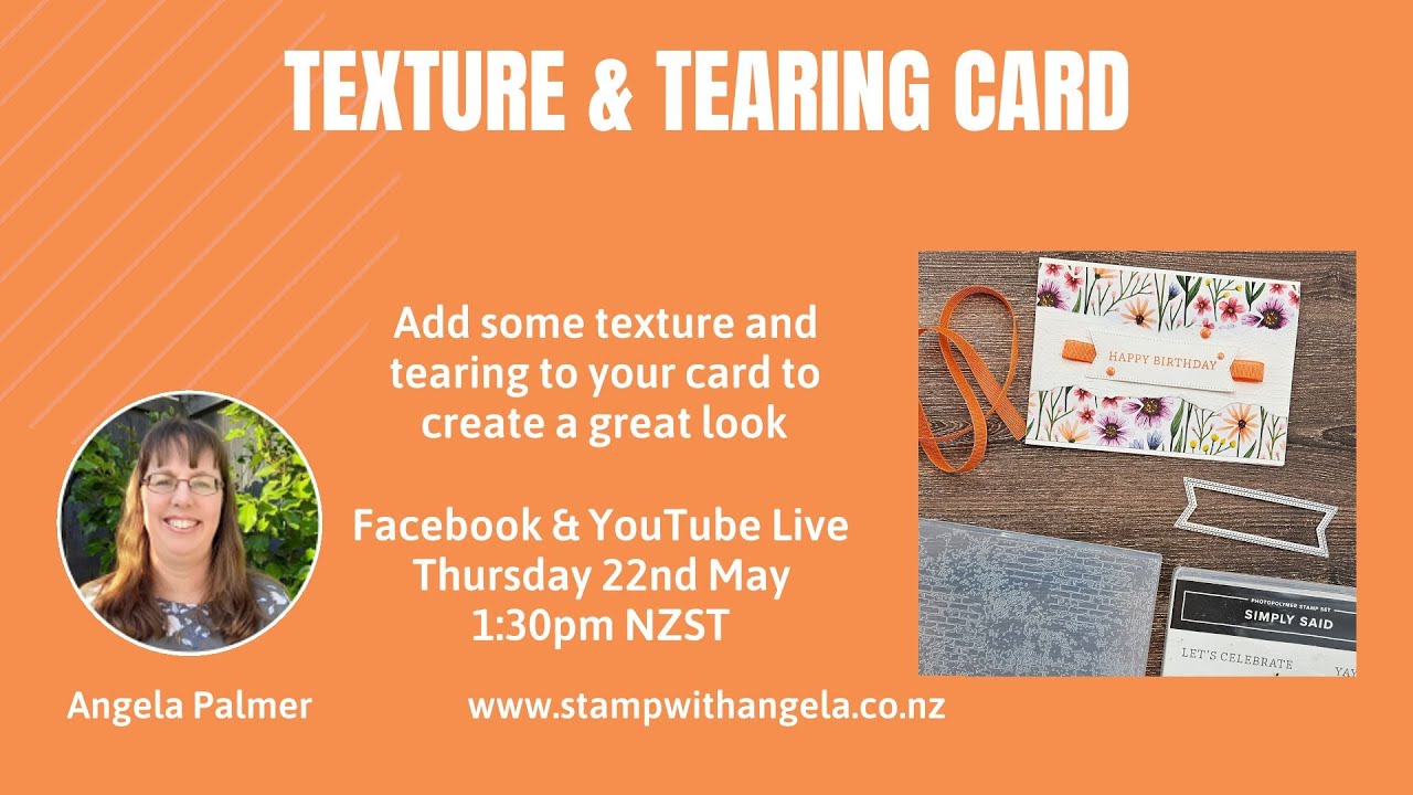 Texture & Tearing Creates a Great Card - YouTube