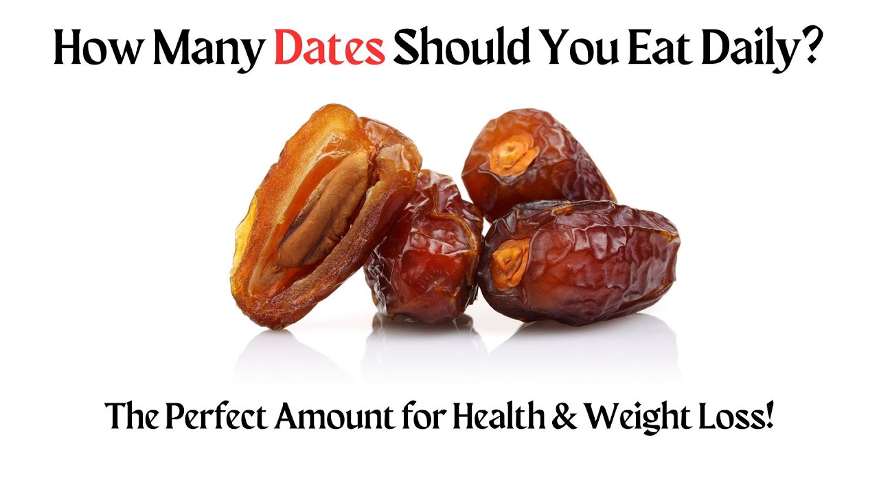 How Many Dates Should You Eat Daily? #DatesBenefits #WeightLossTips # ...