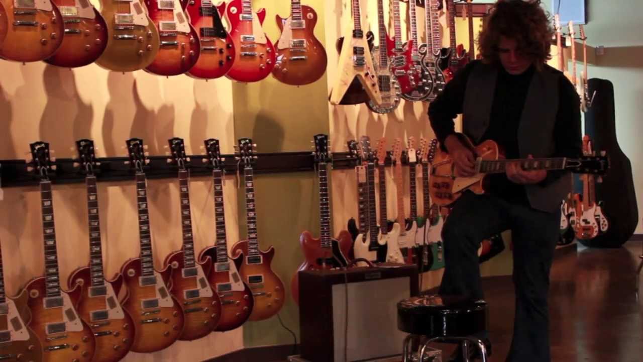 Carter Vintage Guitars - JD Simo - 1952 Gibson Les Paul Goldtop - YouTube