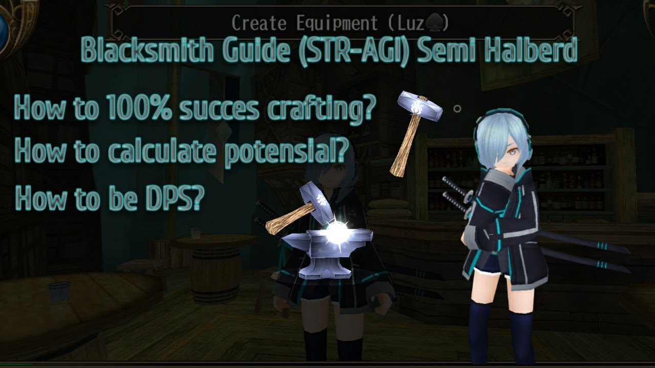 Toram online blacksmith guide - apoagri