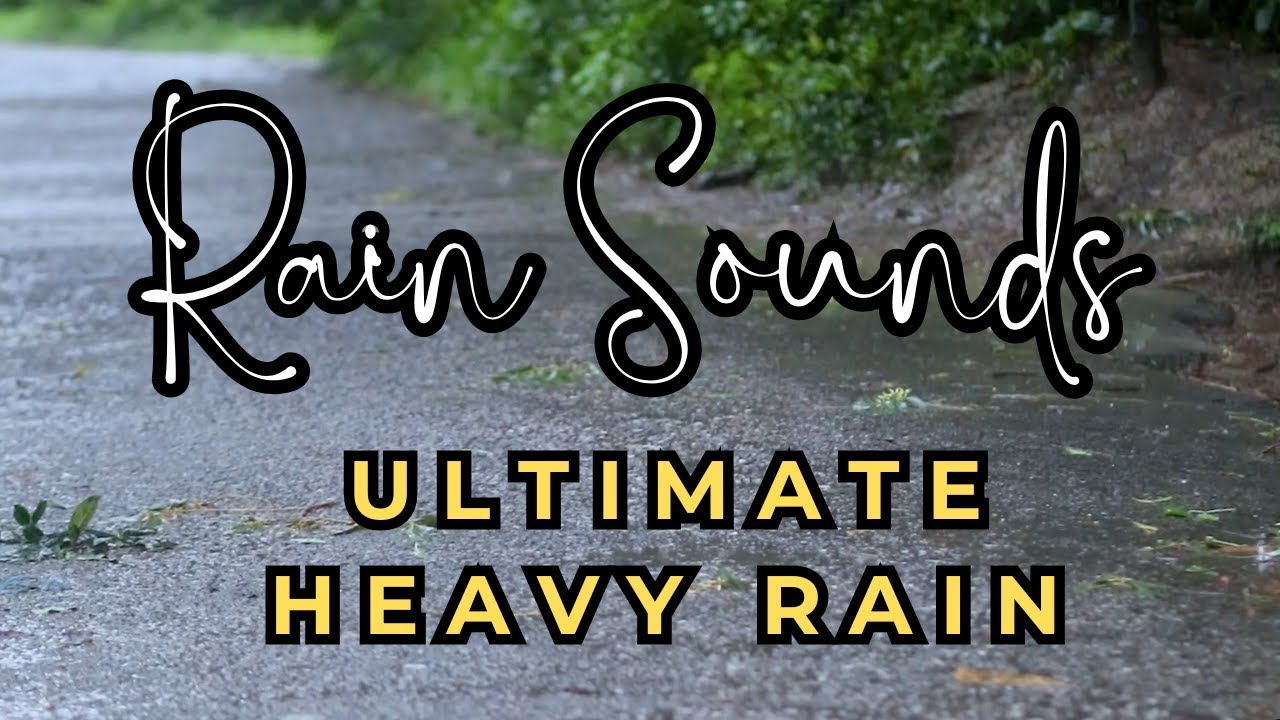 Ultimate Heavy Rain Sounds for Deep Relaxation & Meditation - YouTube