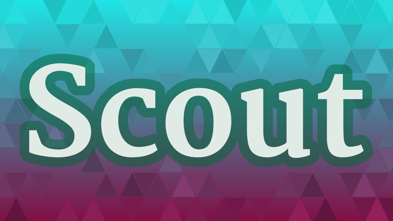 SCOUT pronunciation • How to pronounce SCOUT - YouTube