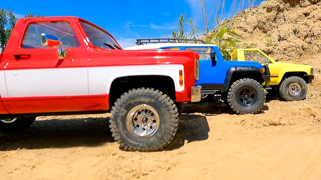 FMS RC CARS in Extreme OFF Road – Scale Model - YouTube