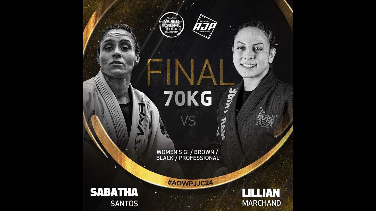 SABATA SANTOS vs LILLIAN MARCHAND ABU DHABI WORLD PRO 2024 #adwpjjc # ...