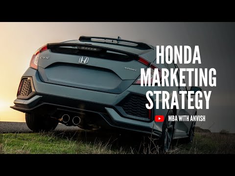 Honda Marketing Strategy | MBA with Anvish - YouTube