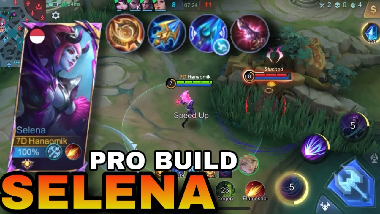 Intense Selena ComeBack is Real! | Top 1 Build | Mobile legends - YouTube