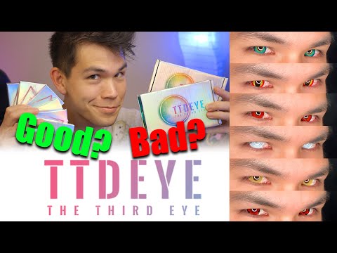 TTDEYE COSPLAY CONTACTS (UNBOXING/REVIEW) [iShinobi Reviews Ep. 1]