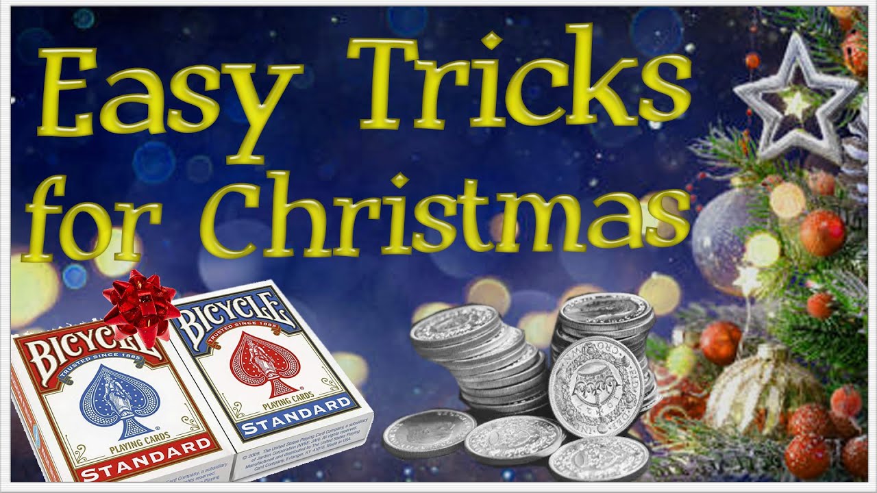 Magic Tricks for Christmas - Easy Card Tricks for Happy Holiday Season ...