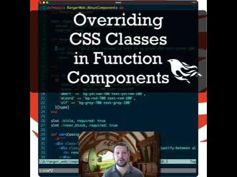 Overriding CSS classes in Phoenix function components - YouTube