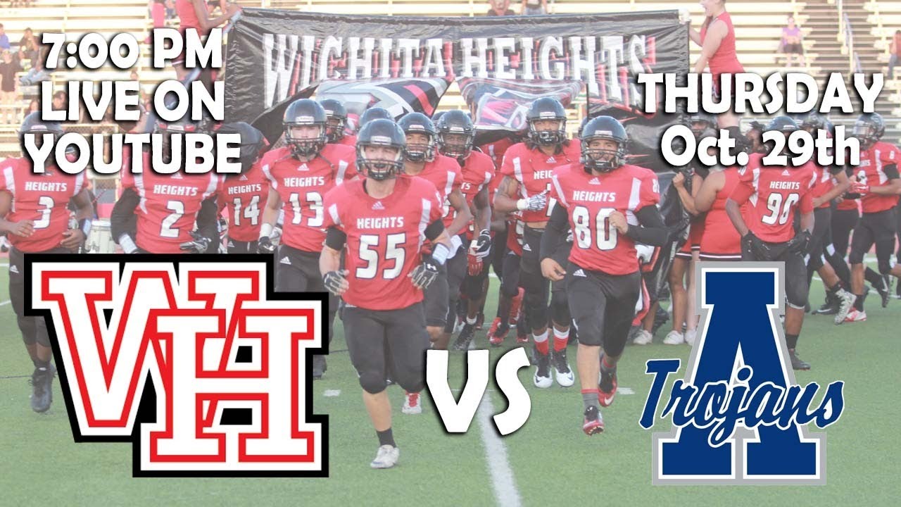 Wichita Heights Varsity Football vs Andover - YouTube