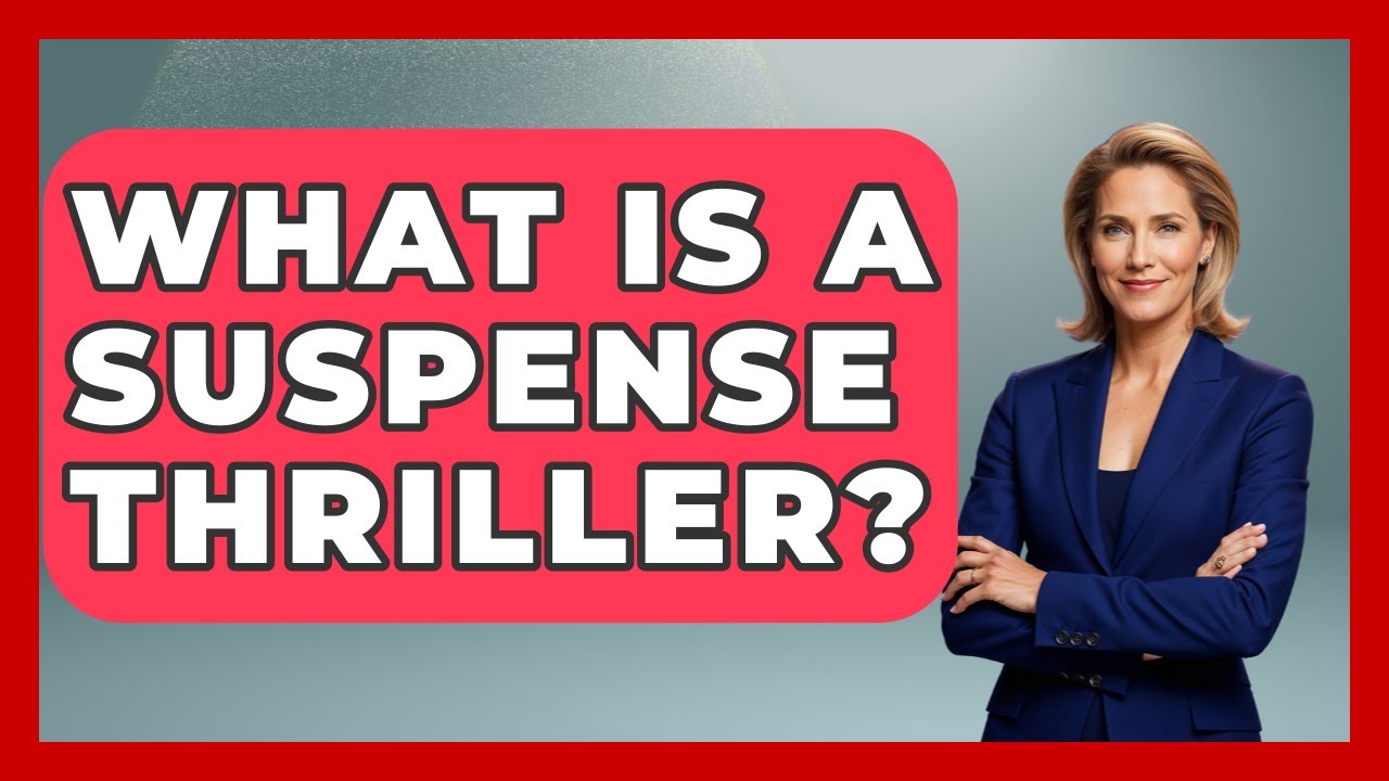 What Is A Suspense Thriller? - Literary Icons - YouTube
