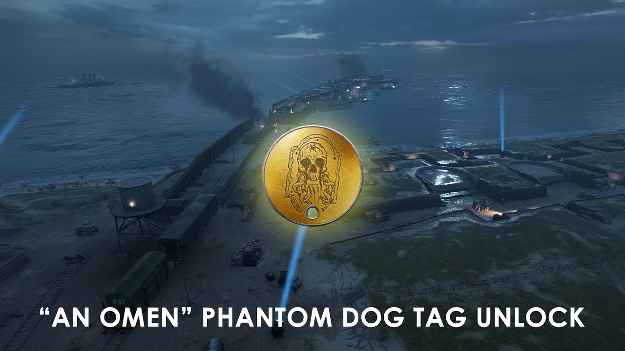 [BF1] Unlocking "An Omen" Phantom Dog Tag - YouTube
