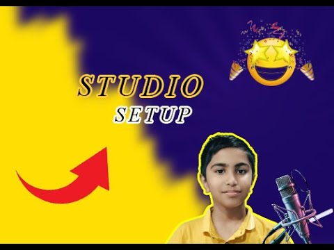 My studio setup for My new channel - YouTube