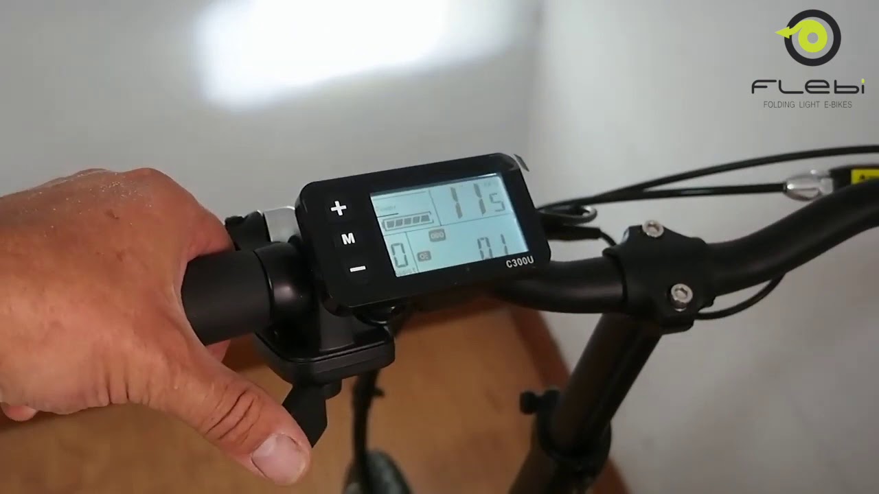 Flebi Supra 3.0: Funcionamiento del display LCD C300U - YouTube