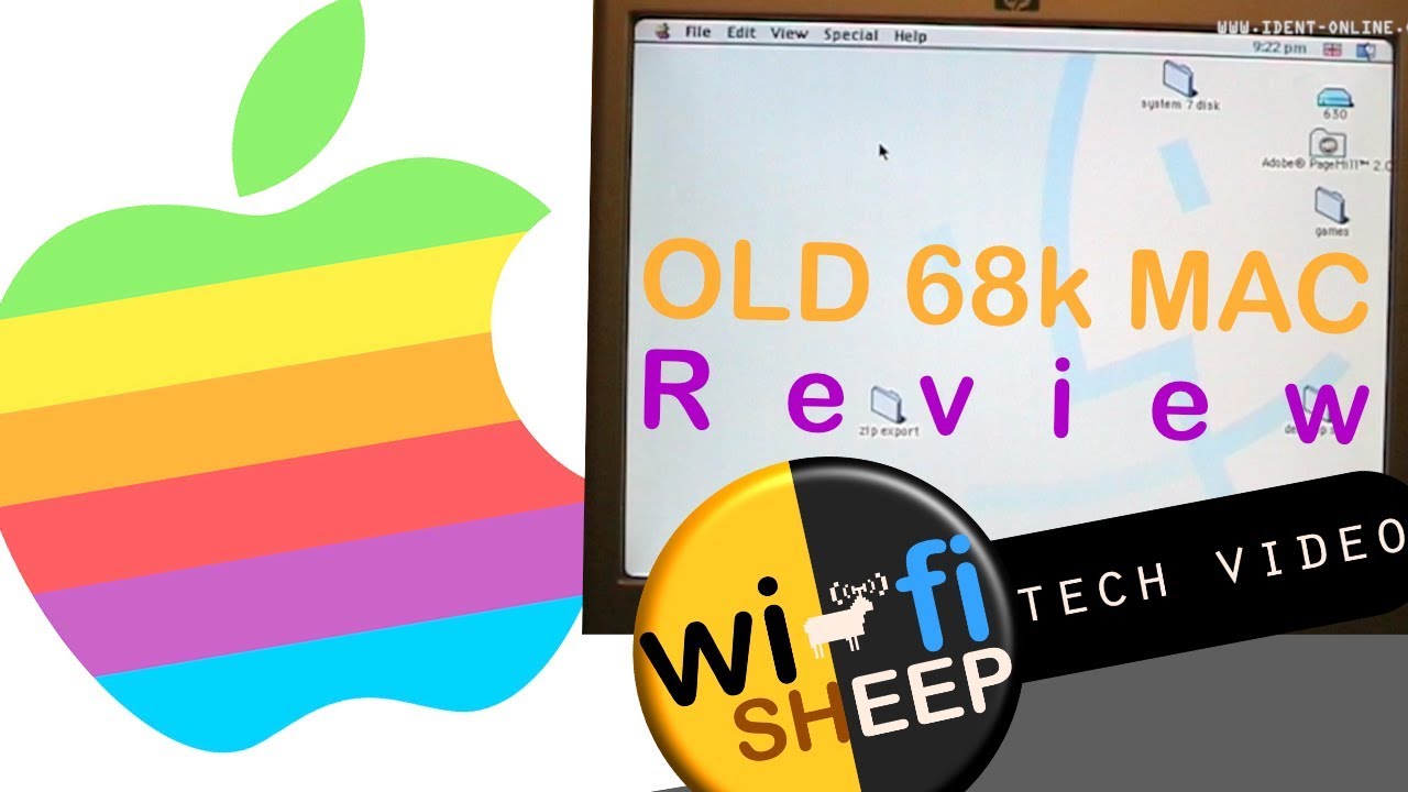 Retro Review of Apple Macintosh Performa 630 (Wi-Fi Sheep Tech Video ...
