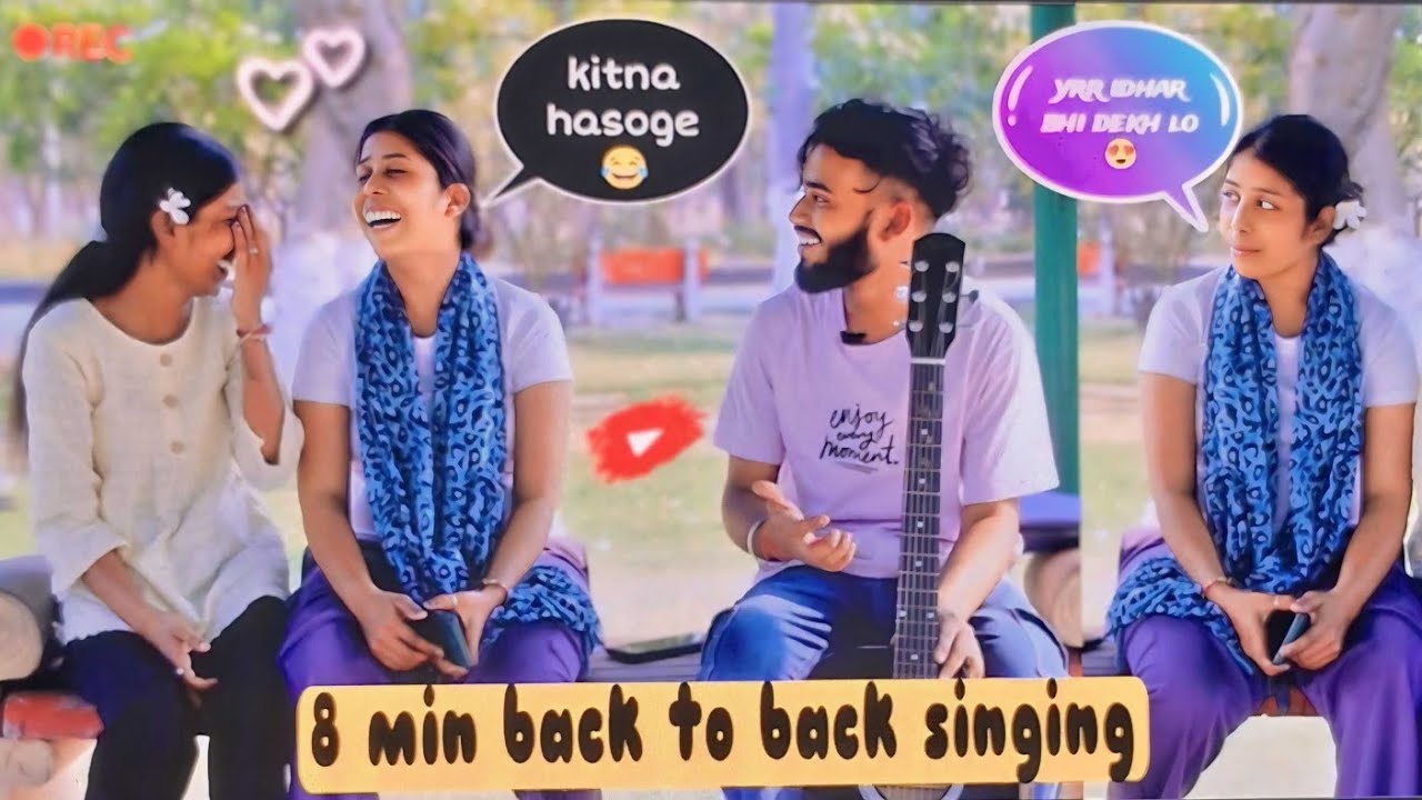 7 Min Back To Back Singing With New Mashup | Awesome 😱 Reaction ...