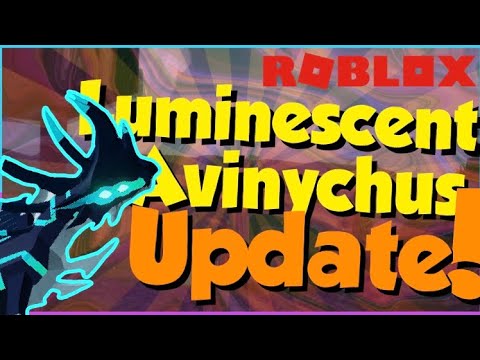 LUMINESCENT AVINYCHUS UPDATE!! + MAP EXPANSION!! - Dinosaur Simulator ...