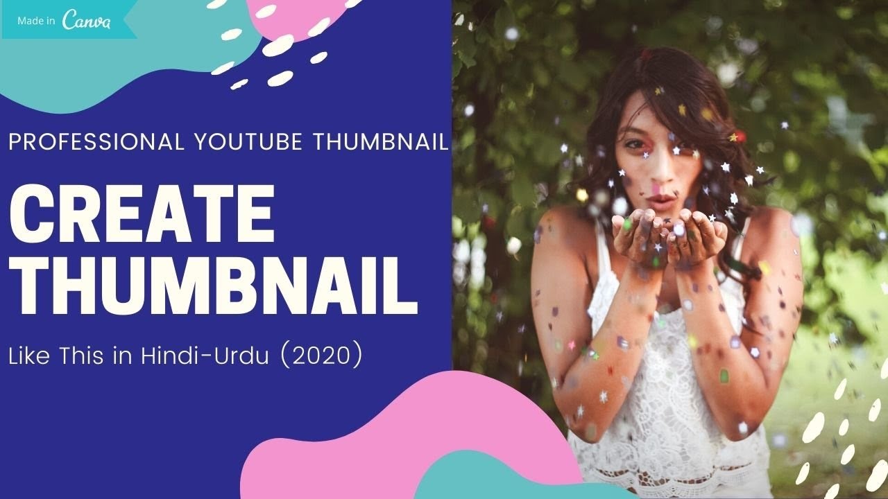 How To Make Thumbnail For YouTube 2021 | No Software Needed | Canva ...