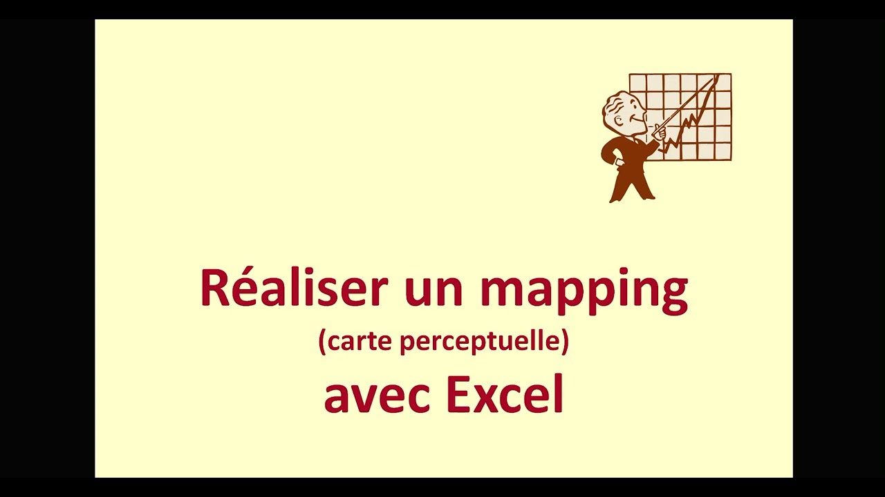 Réaliser un mapping avec Excel (carte perceptuelle) - YouTube