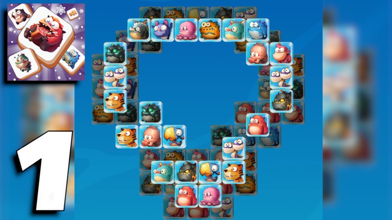 Tile Monster - Gameplay Part 1 Levels 1-7 (Android,iOS) - YouTube