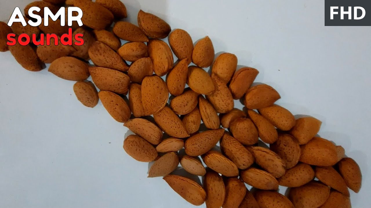 ASMR Almond Nuts Sounds so Satisfying (No talking) – Relaxing video ...
