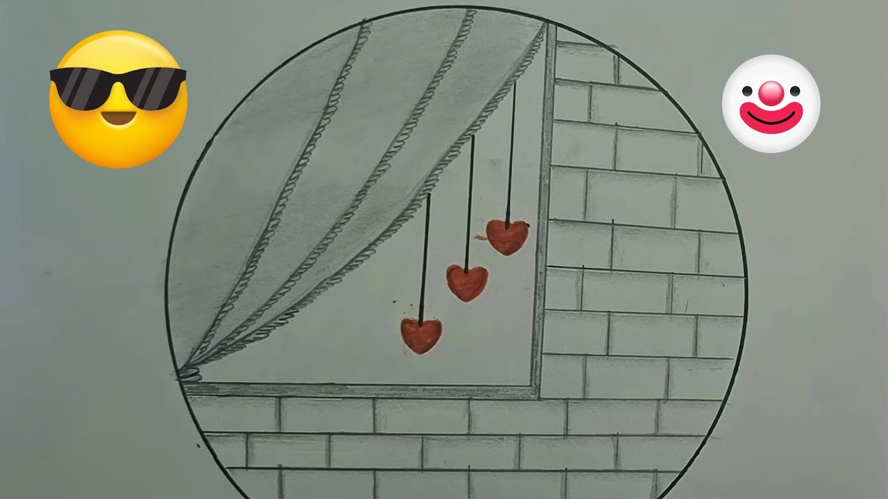 amezing windows drawing ll easy pencil drawing ll nature drawing ll ...