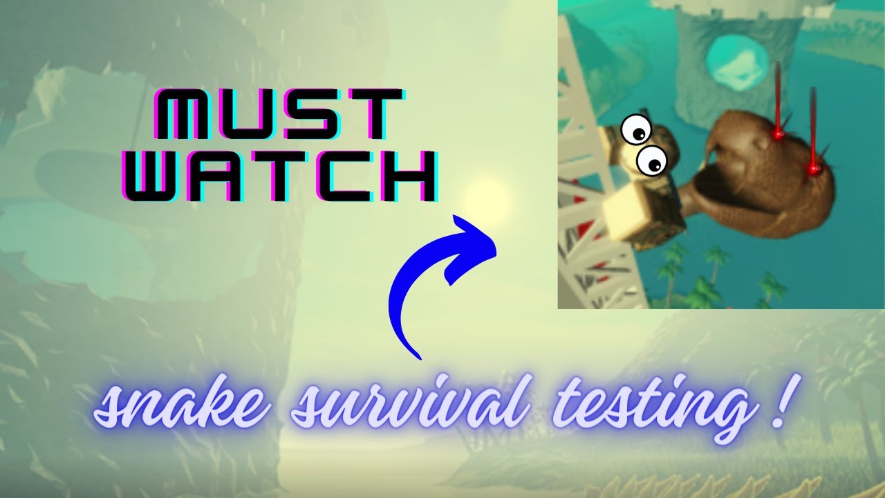 snake survival testing gameplay #roblox #snake #survival #survive # ...