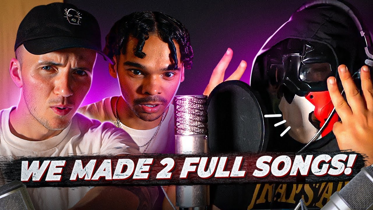 WE MADE 2 FULL SONGS IN ONE STUDIO SESSION! - YouTube