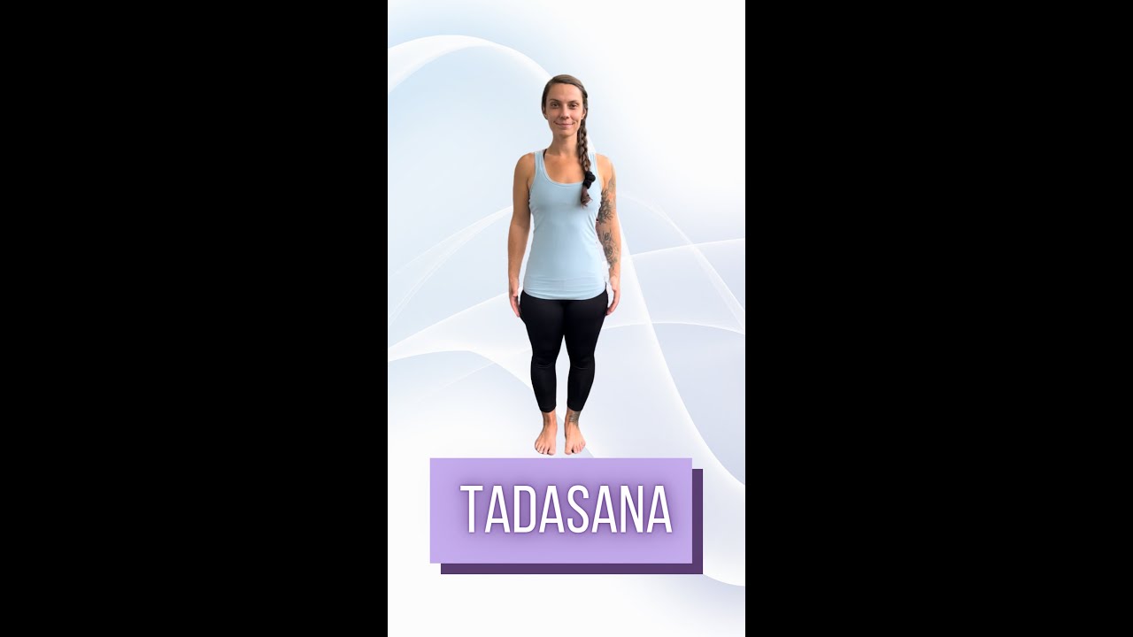Tadasana or Mountain Pose. The first video in a series of how to yoga tutorials for beginners ...