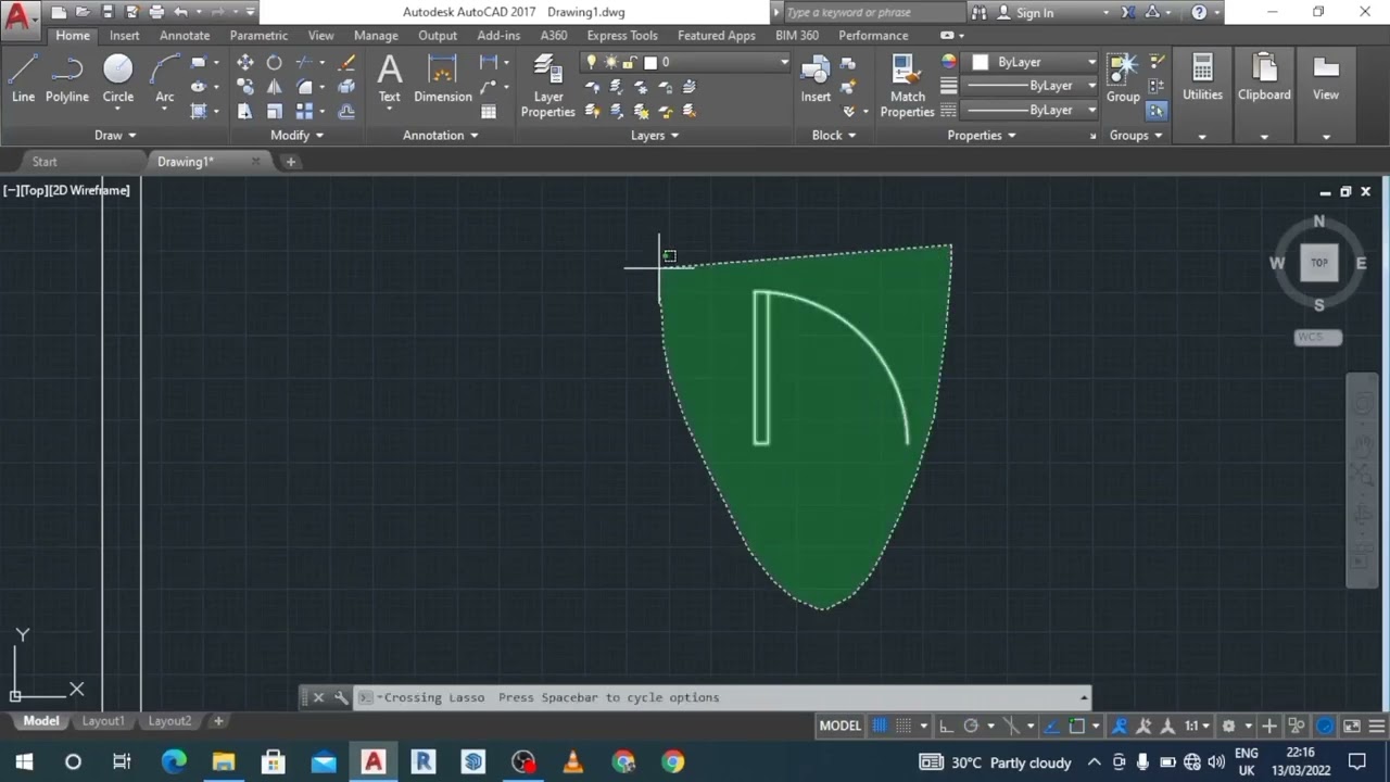 AutoCAD How To Use Circle And Rectangle YouTube AutoCAD How To Use Circle And Rectangle YouTube